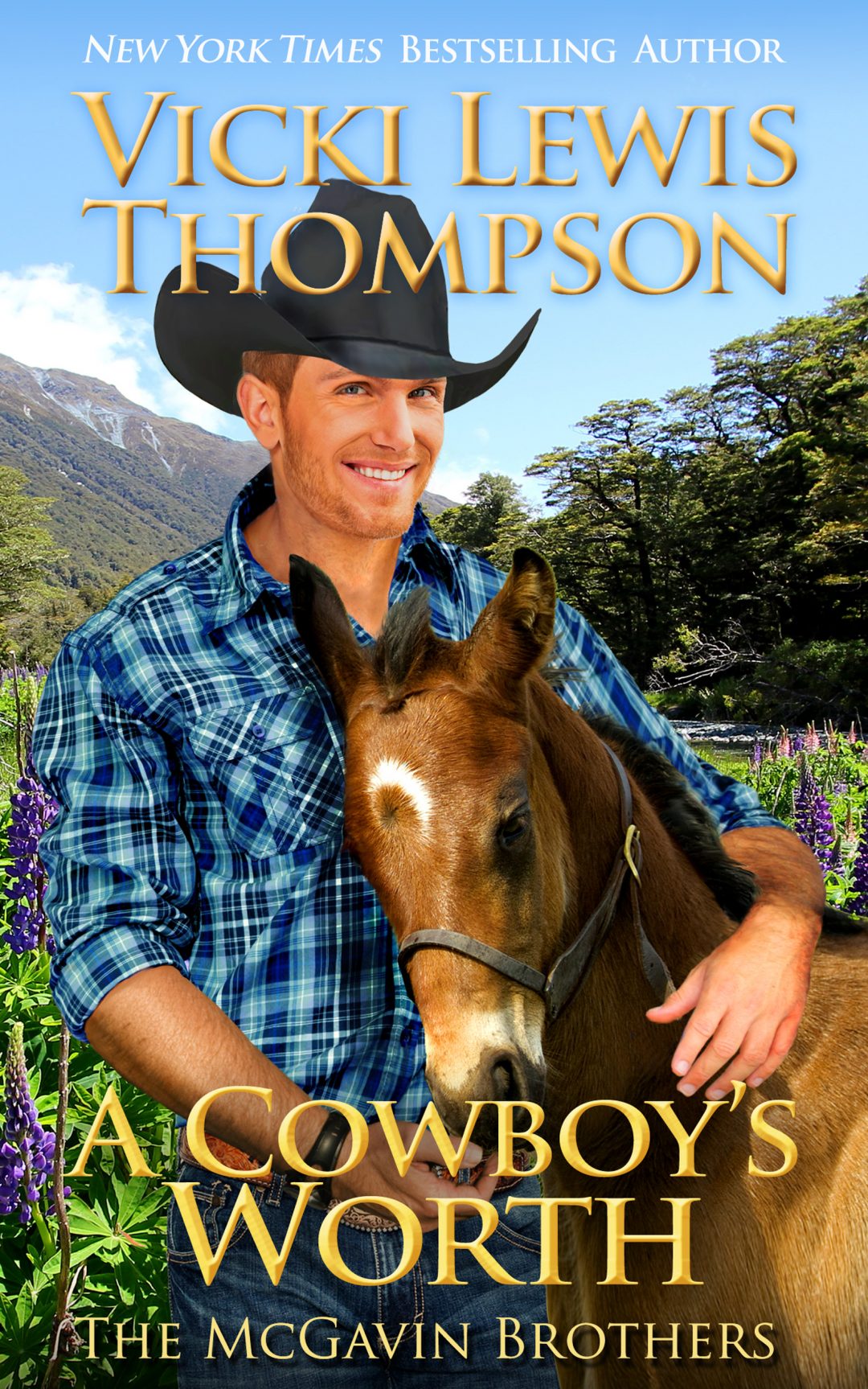 A Cowboy’s Worth by Vicki Lewis Thompson | Red Roses Romance